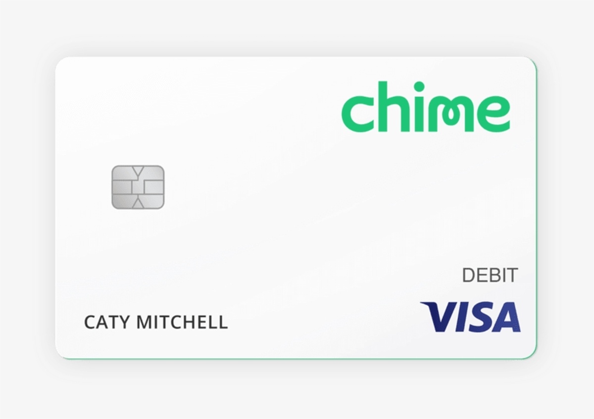 Chime Visa® Debit Card - DE8